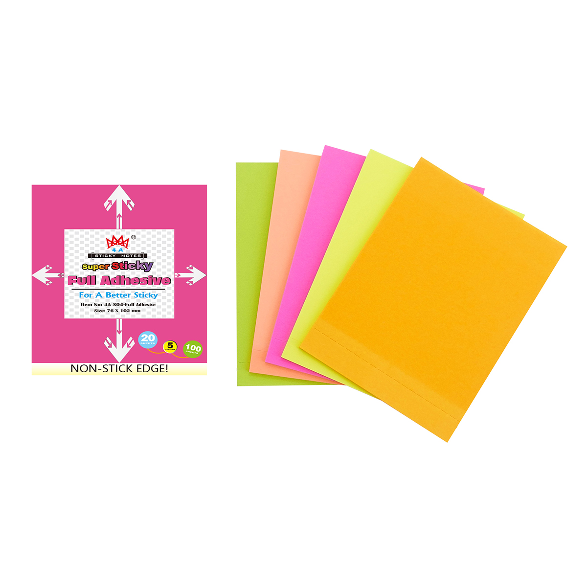Full Adhesive Notes Archives - High Quality Sticky Notes by 4A