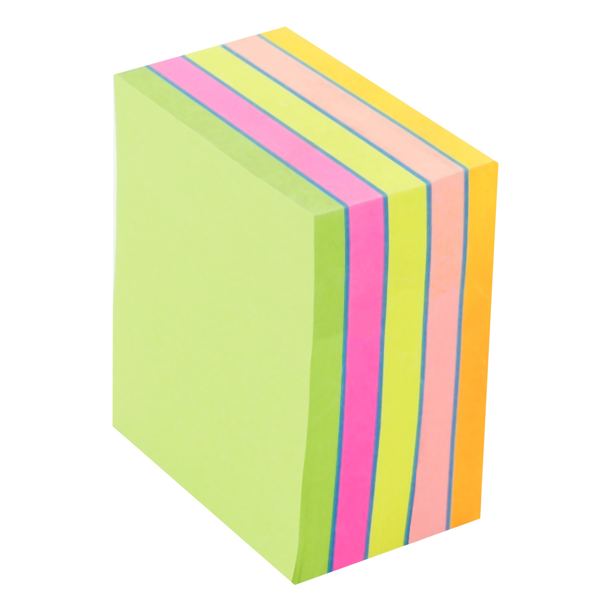 4A Sticky Notes Cube in Ultra Colors, 3 x 3-Inches, Neon Assorted, 400 ...