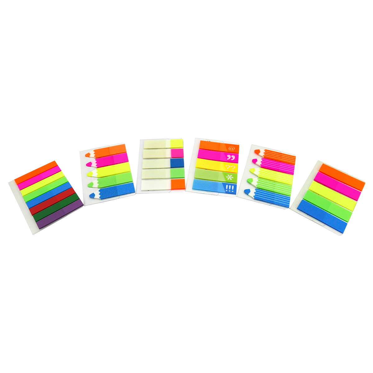 4A Film Sticky Flags,1/2 x 1 3/4-inches,660 sheets/pack, 6 pads/pack ...